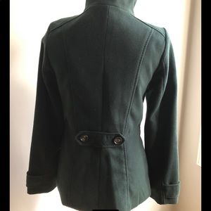 H&M | Jackets & Coats | Hm Forest Green Wool Jacket | Poshmark